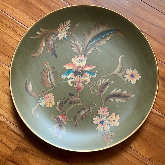Vintage | Accents | Floral Plate Wall Decore Cottagecore Boho Farmhouse ...